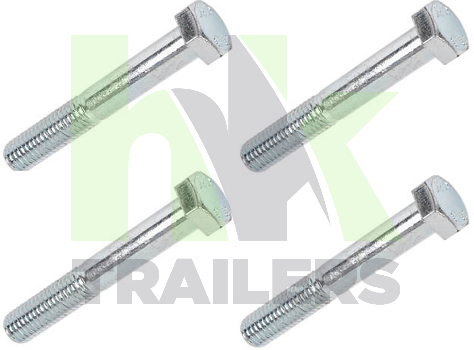 M12 x 100mm Bolts - Suitable for Ifor Williams Leaf Springs